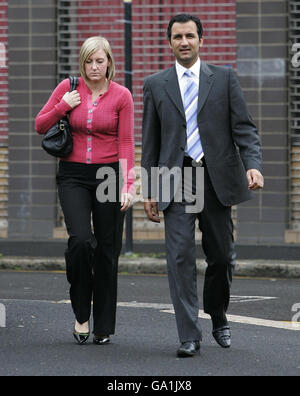 Athif Sarwar court case. 850,000 money laundering scam Stock Photo - Alamy