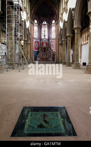 Manchester monastery restored Stock Photo - Alamy