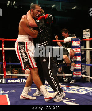 Boxing - Commonwealth Light-Middleweight Title - Bradley Pryce v Marcus ...
