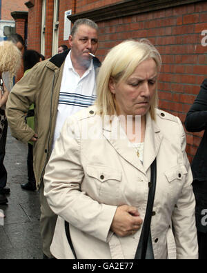 Terence Wheelock inquest Stock Photo - Alamy