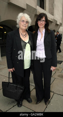 76-year-old Liz Longhurst outside the Old Bailey in central London ...