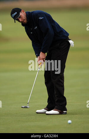 England's Kevin Harper during The Open Championship at the Carnoustie ...
