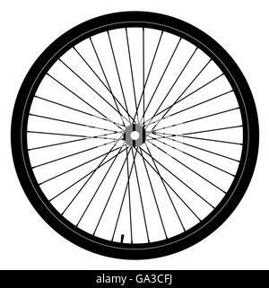 Bicycle and wheel Stock Photo - Alamy