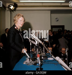 Margaret Thatcher at Smith Square Stock Photo - Alamy