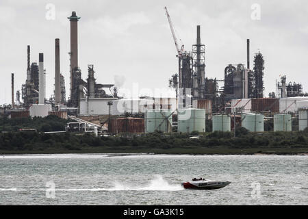 Fawley Refinery is an oil refinery located at Fawley, Hampshire Stock ...
