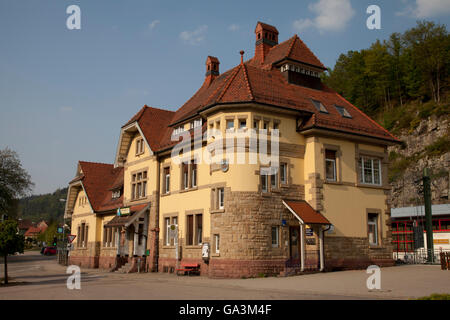Germany Black forest Murgtal Forbach locality perspective Murg summer ...