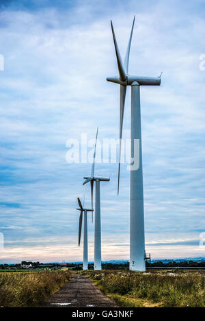 Wind turbines near a farm outside Adair, Iowa Stock Photo - Alamy