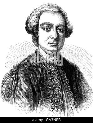 Major General James Wolfe 1727 – 1759, British army officer Stock Photo ...