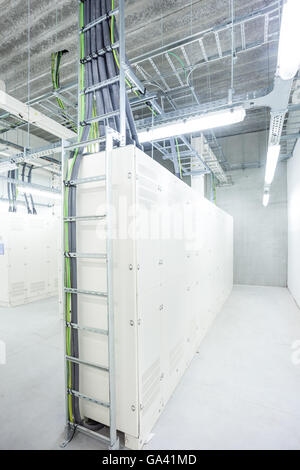 Electrical basement plant room in a major residential development in ...