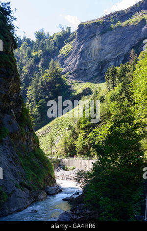 Bad Ragaz Tamina Gorge Switzerland St. Gallen Sarganserland Stock Photo ...