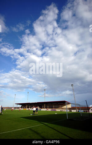 Soccer - Friendly - Arbroath v Dundee - Gayfield Park Stock Photo - Alamy