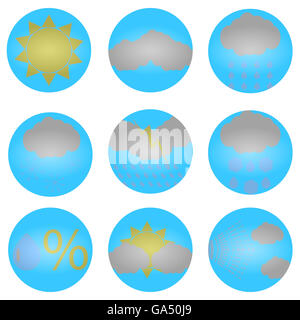 sun vector symbol icon design. illustration isolated on white ...
