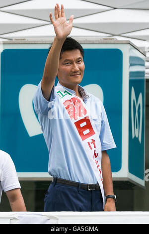 Kentaro Asahi, former beach volleyball star and Liberal Democratic ...