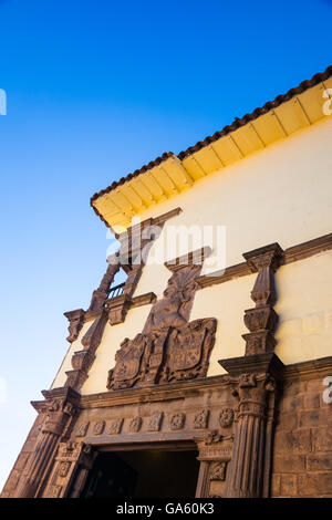 The entrance to the Inca Museum in Cuzco, Peru Stock Photo - Alamy