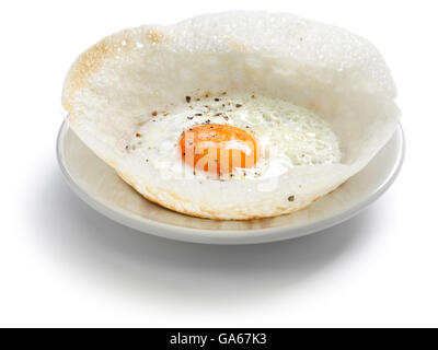 sri lankan egg hopper, bittara aappa Stock Photo: 109502992 - Alamy
