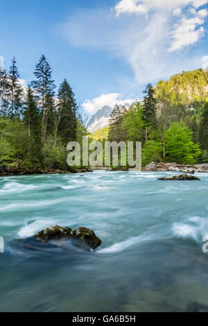 Enns River, Nationalpark Gesäuse, Styria, Austria Stock Photo - Alamy