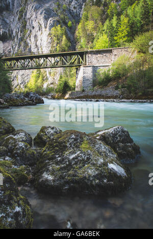 Enns River, Nationalpark Gesäuse, Styria, Austria Stock Photo - Alamy