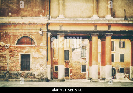 Old street view in Venice, Italy Stock Photo - Alamy