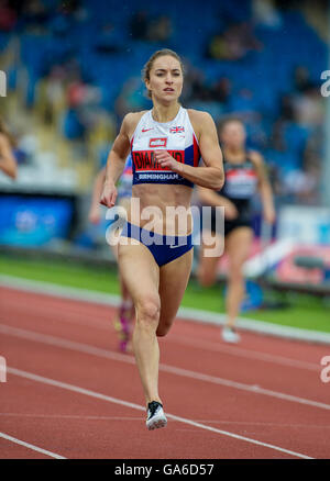 Emily DIAMOND at the start of the Women's 400m Final, 2016 British ...
