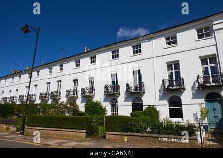 Rutland Terrace A Row Of Regency Style Houses Built In 1831 Stamford Lincolnshire UK Stock Photo ...