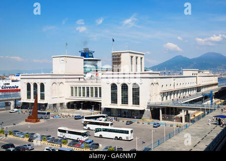 the maritime passenger terminal building at the port of naples ...