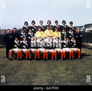 Willie Ormond Scotland football manager December 1973 World Cup Stock ...