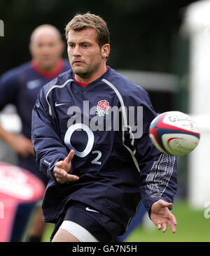England Rugby training O2 Stock Photo - Alamy