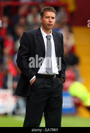 Darren Ferguson (Peterborough Utd manager) at the Peterborough United v ...