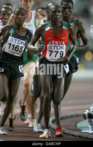 ISAAC KIPRONO SONGOK 5000 METRES KENYA OLYMPIC STADIUM HELSINKI FINLAND ...