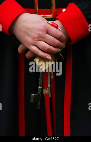 Moira Cameron, who is the first woman to serve as a Yeoman Warder at ...