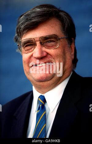 John Elsom, chairman of Leicester City Football Club after the club's ...