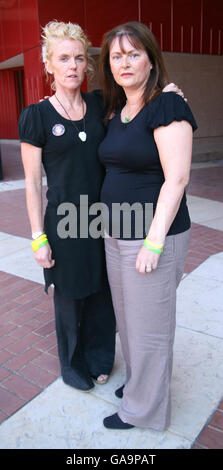 Linda McQueen (left) and Nicky Gill, childhood friends of Kate McCann ...