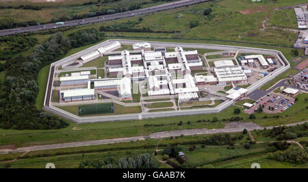aerial view of HMP Holme House prison, Stockton on Tees, UK Stock Photo ...