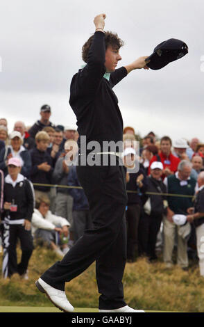 Rory McIlroy of Northern, Ireland. , . celebrates with the trophy and ...