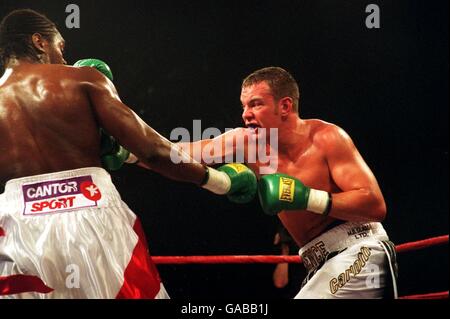 Boxing - Heavyweight Bout - Audley Harrison v Mark Krence Stock Photo ...