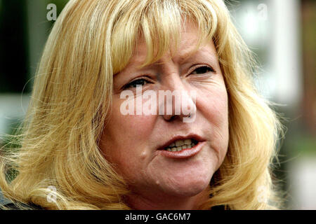 Deborah Martin, wife of the train driver Stanley Martin who died in the ...