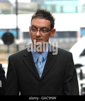 Nurse murder trial. Colin Norris, 31, with his mother June Morrison (in ...