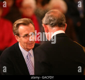 Snooker player Terry Griffiths from Llanelli is made an OBE by the ...