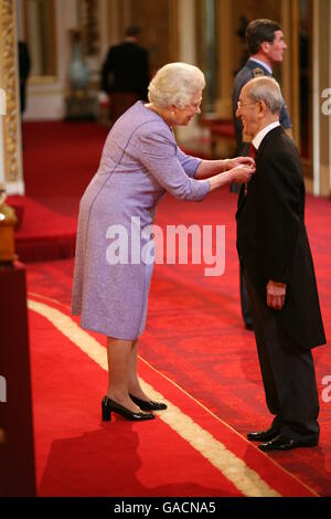 Mr. Mitsusuke Harada, from Cwmbran, is made an MBE by The Queen at ...