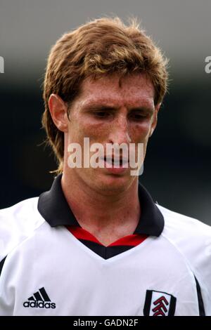 Soccer - UEFA Intertoto Cup - Third Round - Fulham v Egaleo. Craven ...