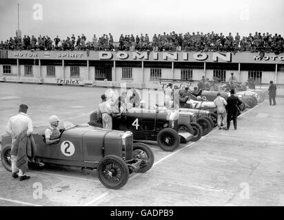 Motor Racing - Mountain Race - Brooklands Stock Photo - Alamy