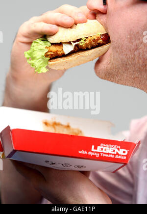 McDonalds Chicken Legend Stock Photo - Alamy