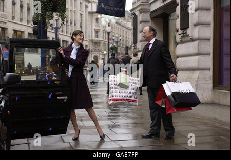 Regent Street launches the 'Magnificent Seven Butlers Stock Photo - Alamy