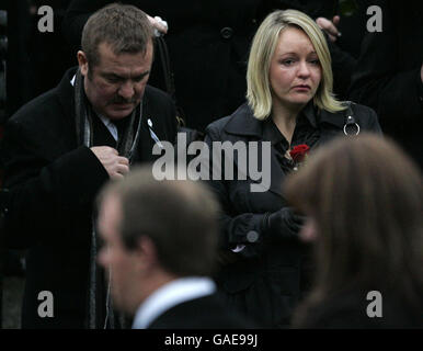 Sharon Brown, Vicky Hamilton's sister wipes away tears during Vicky's ...