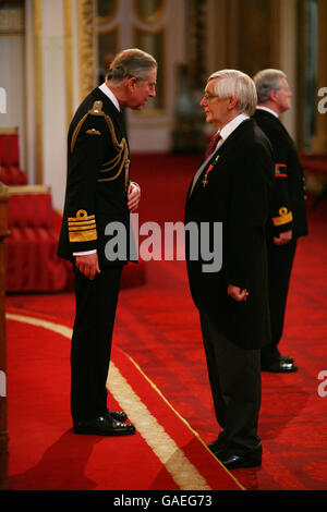 Mr. Michael Taylor from Alcester is made an OBE by The Prince of Wales ...
