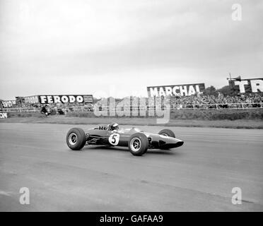 1965 Jim Clark British motor racing driver Brands Hatch UK Stock Photo ...