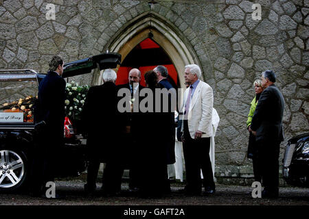 Katy French funeral Stock Photo - Alamy