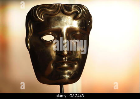 Bafta award statue B.A.F.T.A Stock Photo - Alamy