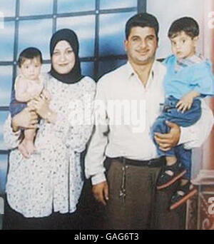 Baha Mousa, his wife and two children. A highly-decorated British Army ...
