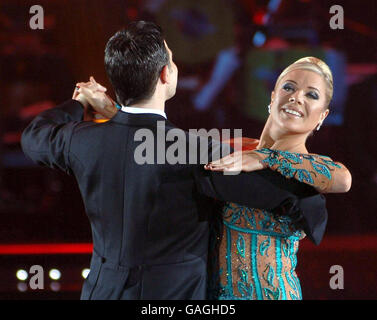 Actress Letitia Dean and her partner Darren Bennett are put through ...